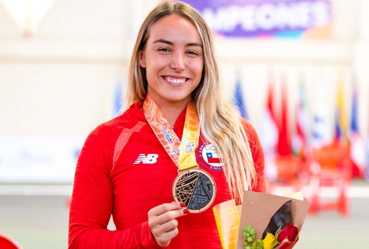 Macarena Borie medallista en el Sudamericano Indoor de Atletismo - Club ...